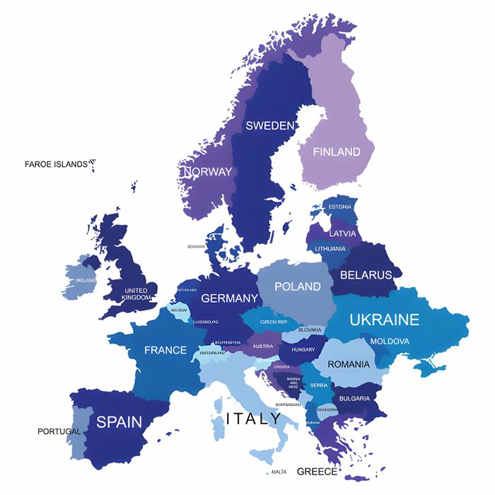 Most Visited Countries of Europe